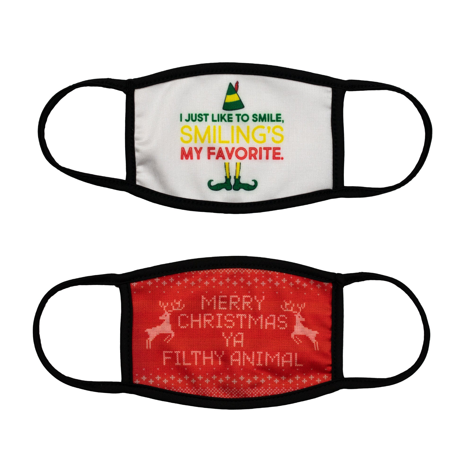 Kids Elf Face Mask Home Alone Mask Kids Reversible - Etsy