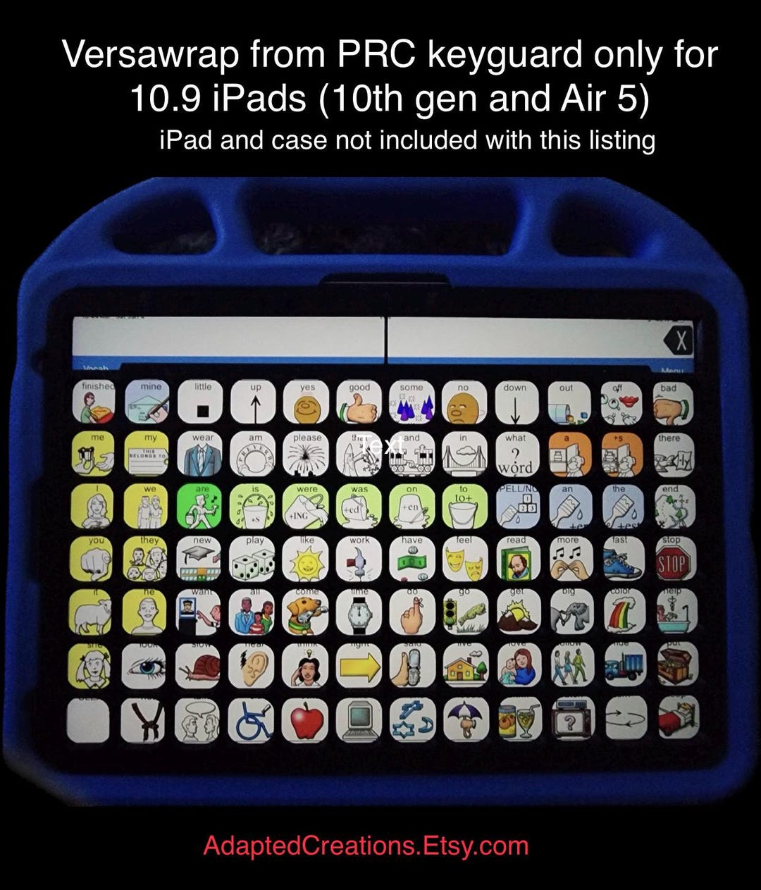 AAC App Keyguard Only, No Case, for Prc Versawrap Case & 10.9 iPad ...