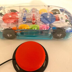 Switch Adapted Car Toy With Gears! Lights, Movement, and Music. Video ...
