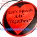 AAC Device Reminder Name Tag/keychain! Attach to Devices, Backpacks ...
