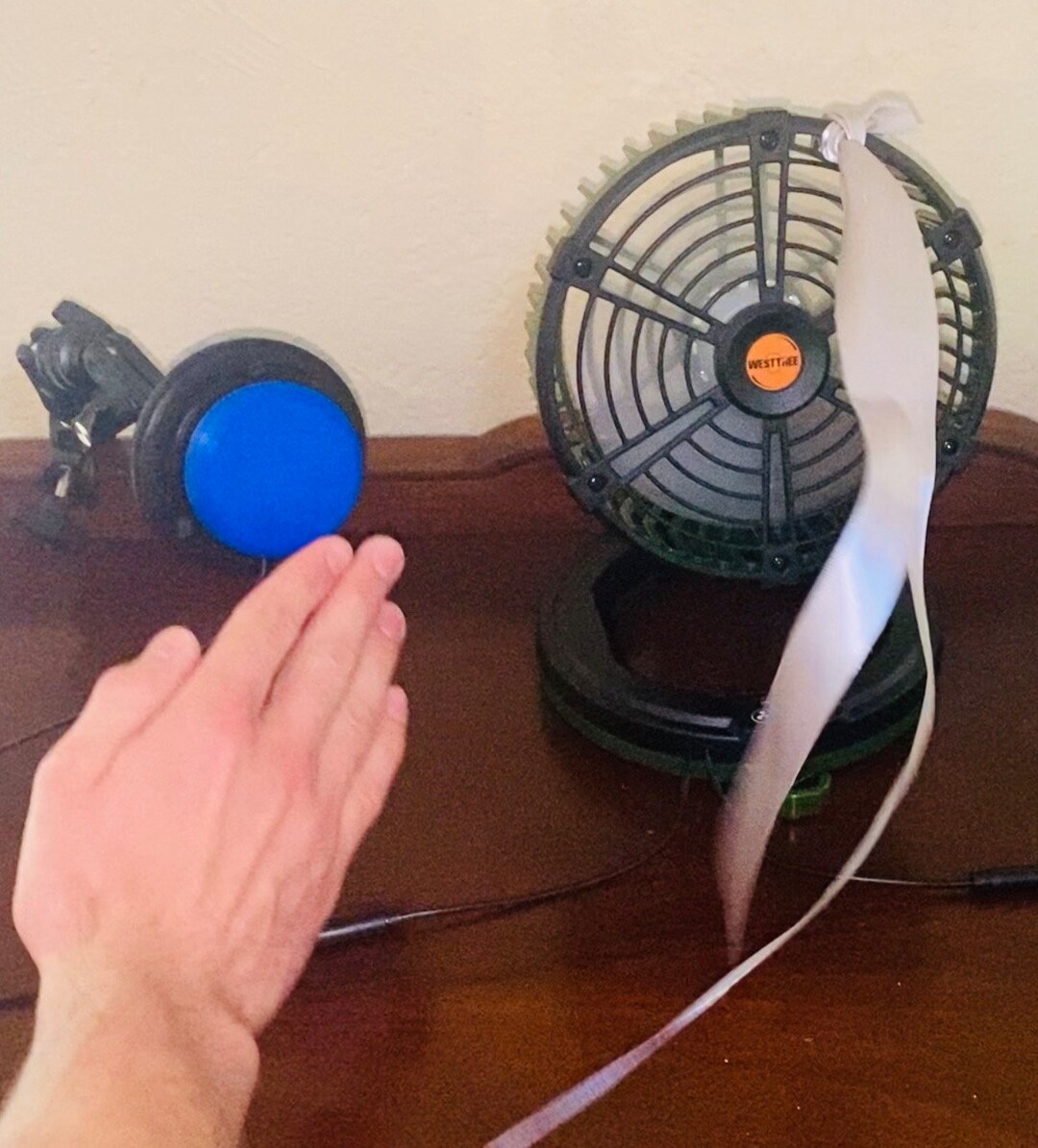 New! Amazing Switch-adapted Fan With Lights!! High Quality! Speech ...