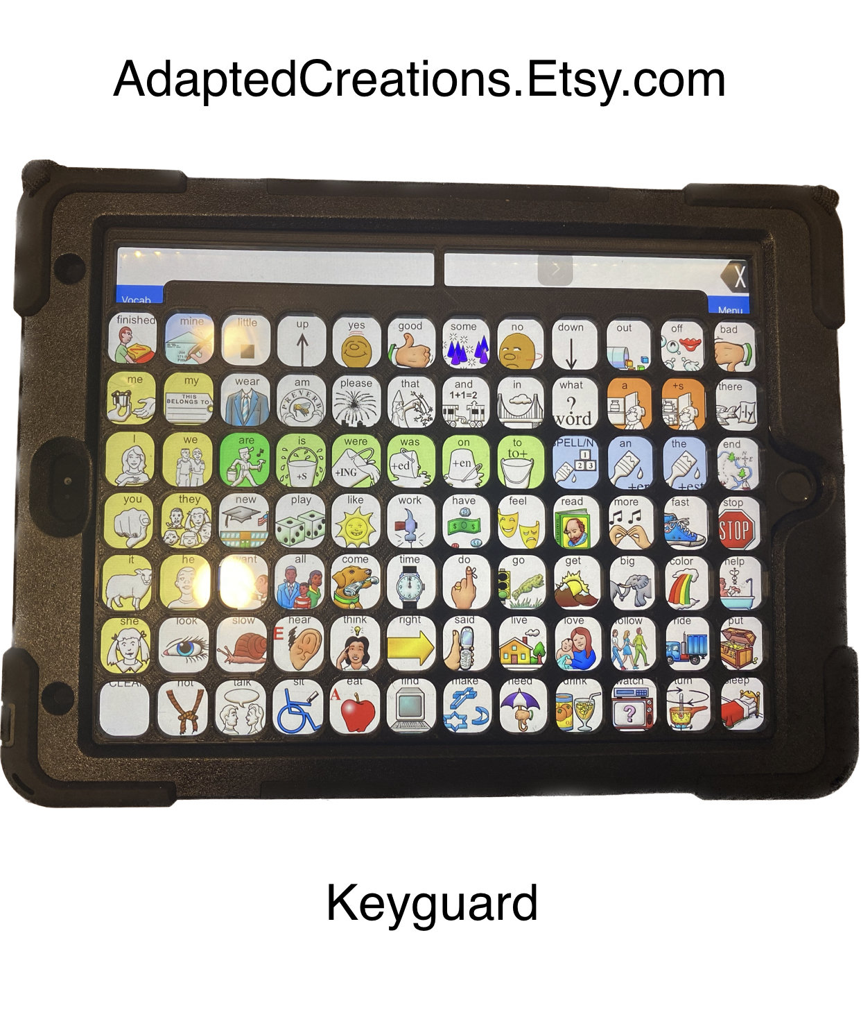 IPad 10.2 (7/8/9th Generation) AAC Keyguard Bundle for Batyue Case ...