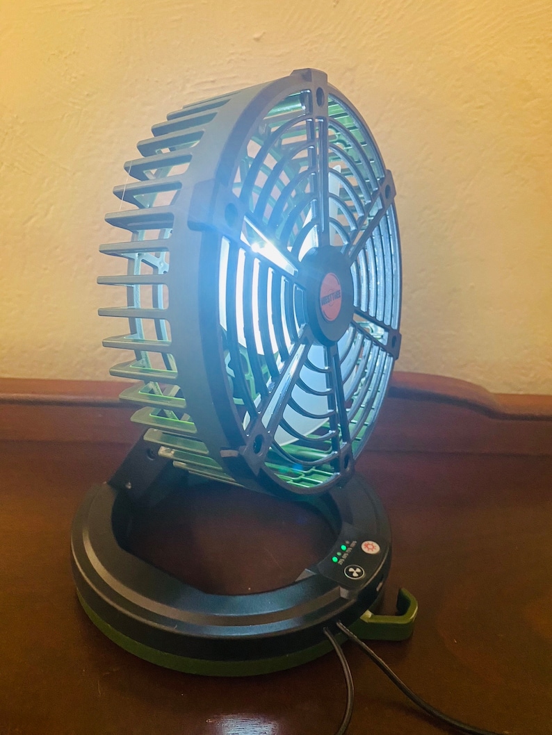 Switch Adapted Adjustable Fan With Lights! Multiple Fan Speeds and ...