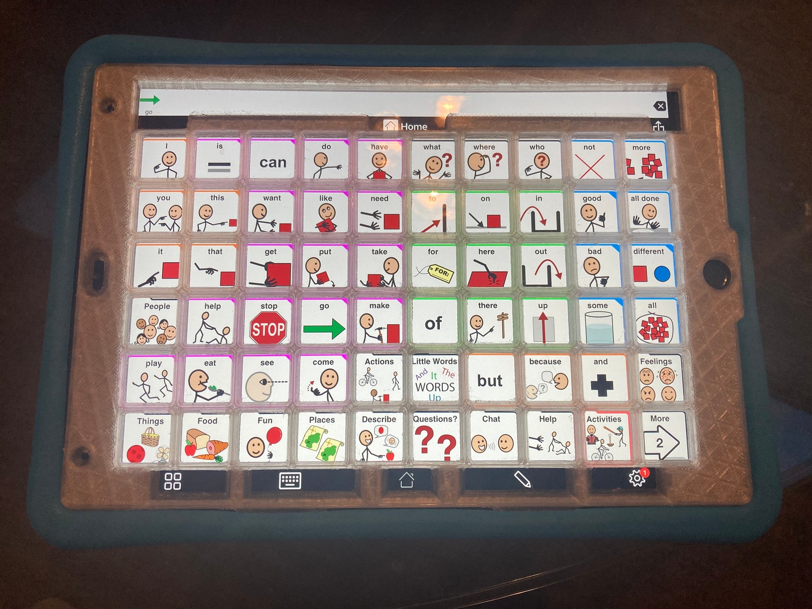 IPad 10.2 (7/8/9th Generation) AAC Keyguard Bundle for Fintie Case ...