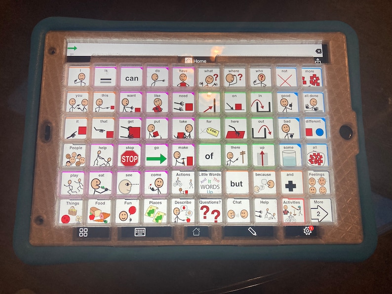 IPad 10.2 (7/8/9th Generation) AAC Keyguard Bundle for Fintie Case ...