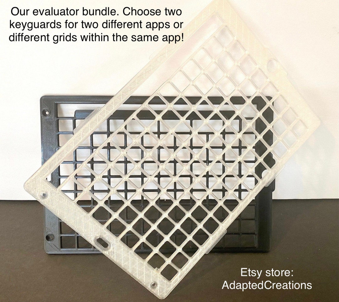 AAC Evaluator 2 Keyguard Bundle Deal for Foam Handle Case proloquo2go ...