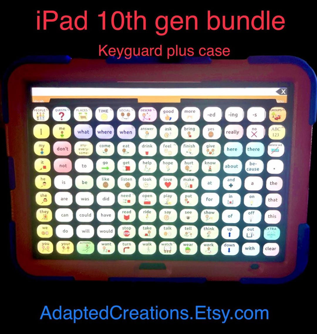 IPad 10.9 (10/11th Generation) AAC Keyguard and Case for Seymac Case ...