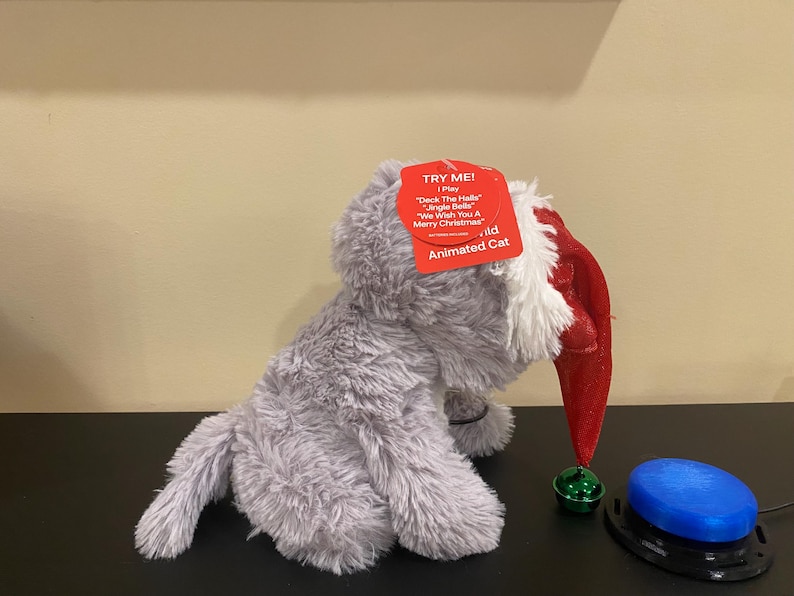 Switch Adapted Animated Plush Cat With Music , “deck the Halls+4 ...