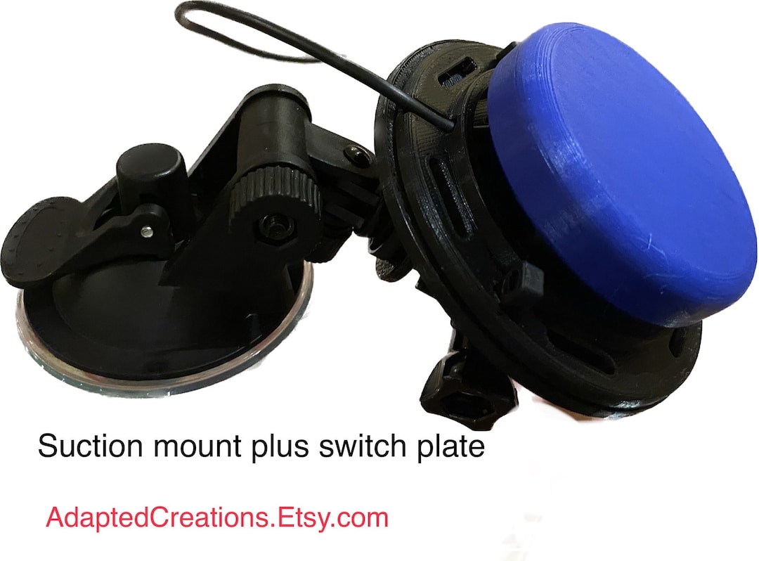 Adjustable Suction Switch Mount! Includes Custom Switch Plate! - Etsy