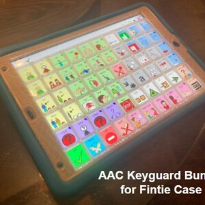 IPad 10.2 (7/8/9th Generation) AAC Keyguard Bundle for Fintie Case ...