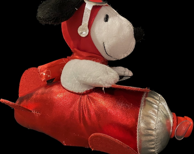 Switch Adapted Stuffed Snoopy Plush Toy W Fan Music Lights. Speech ...