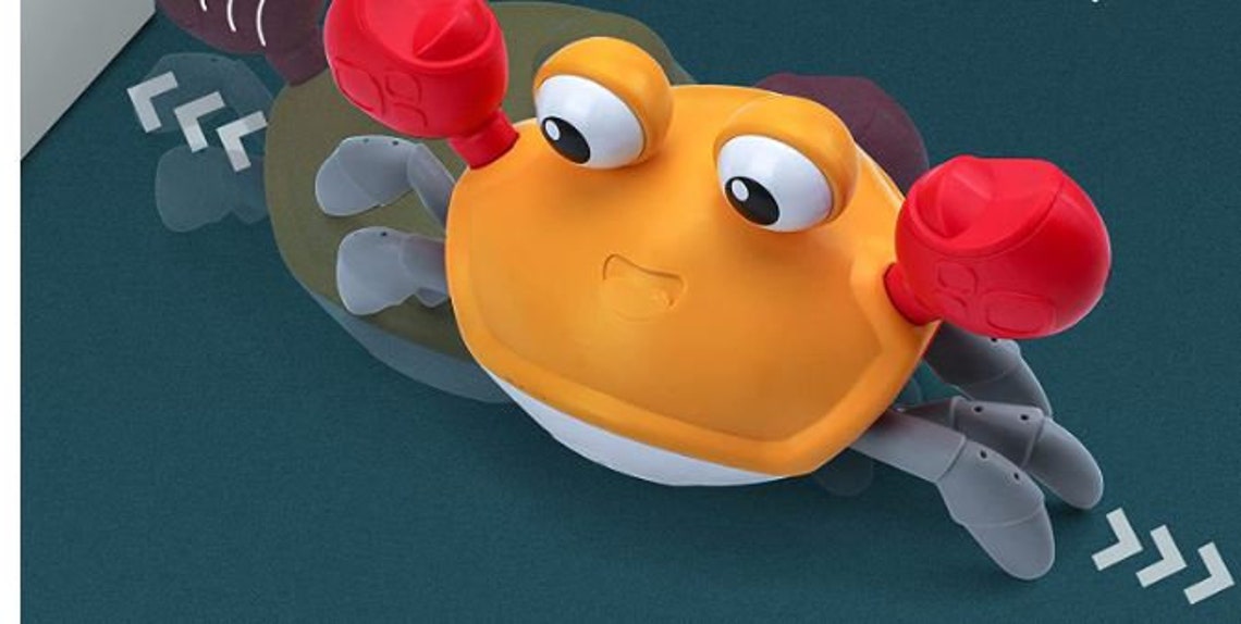 Blue Switch Adapted Crab Toy. Lights/movement! Assistive Technology ...