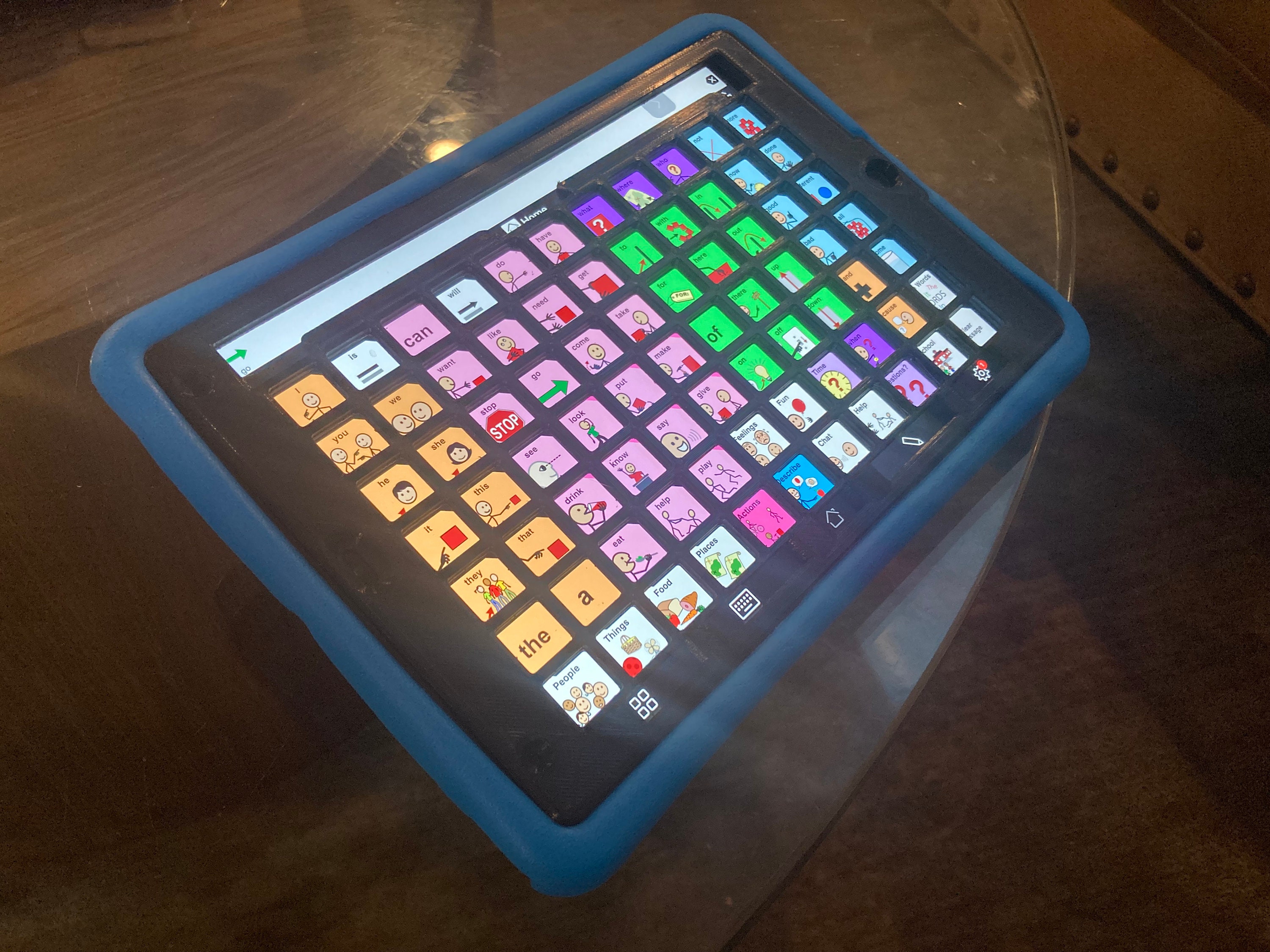 IPad 10.2 (7/8/9th Generation) AAC Keyguard for Fintie Case (lamp Words ...