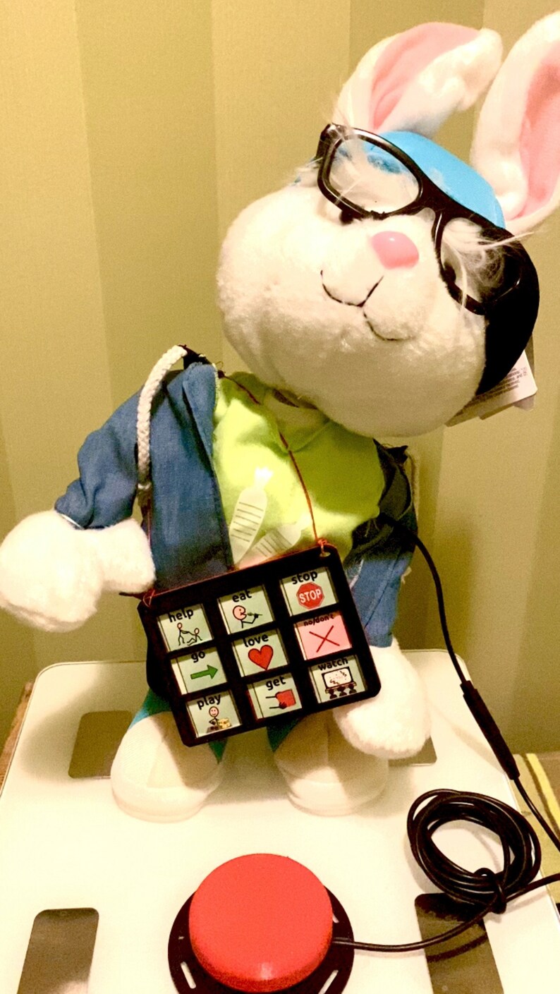 Doll Size Toy AAC Device Tablet. SGD Communication Device. Assistive ...