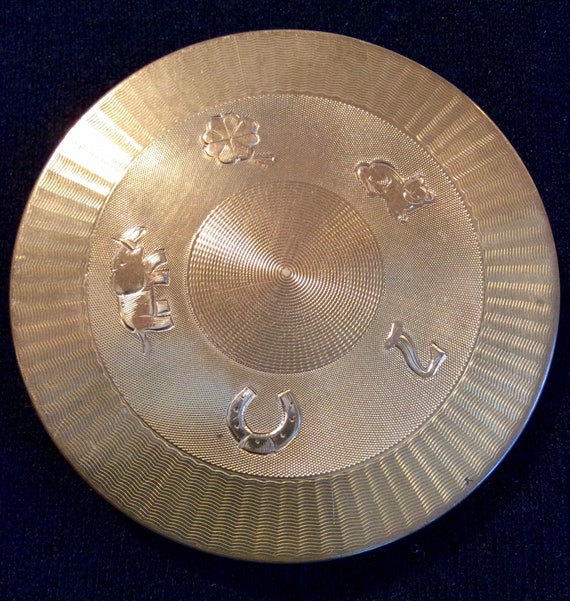 Powder Compact - Stylish - Good Luck - Lucky Charms D… - Gem