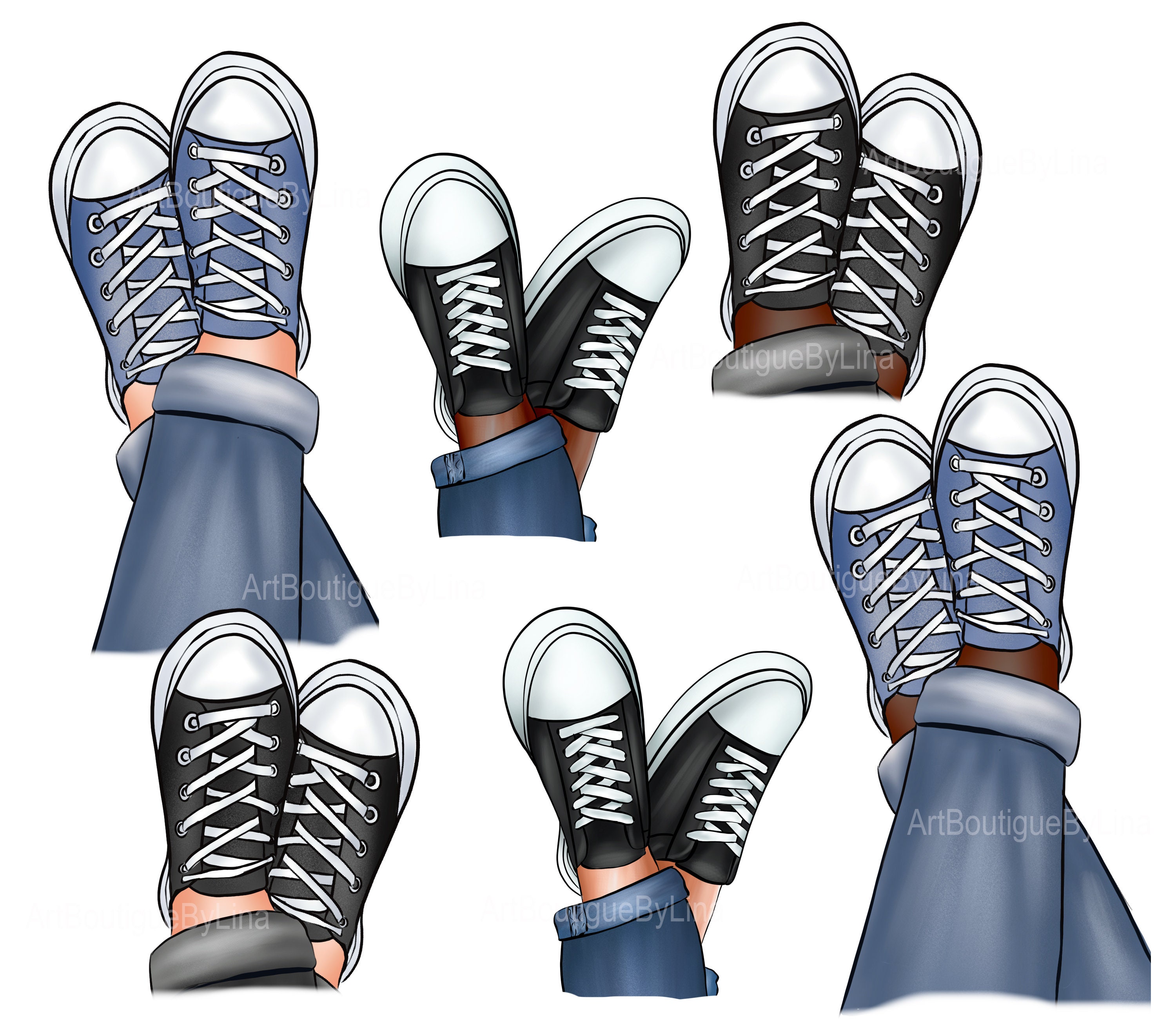 Family Legs Clipart Fathers Day Clipart Mothers Day - Etsy