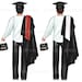 Graduation Clipart, Graduating Boys Planner Stickers, College Senior ...