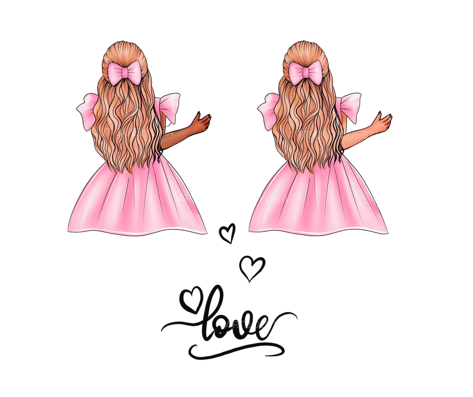 Mother Daughter and Two Sons Clipart Mom 3 Kids Clipart Mom - Etsy