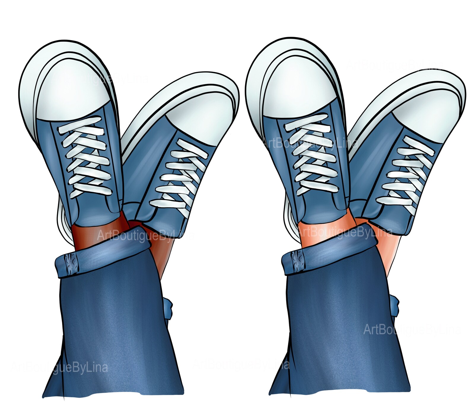 Family Legs Clipart Fathers Day Clipart Mothers Day - Etsy