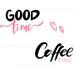 Drink Cozy Digital Clipart, Cute Coffee Clipart PNG, Cappuccino Clipart ...