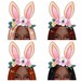 Easter Bunny Ears Clipart, Easter Rabbit Girl, Spring Clip Art, Girl ...