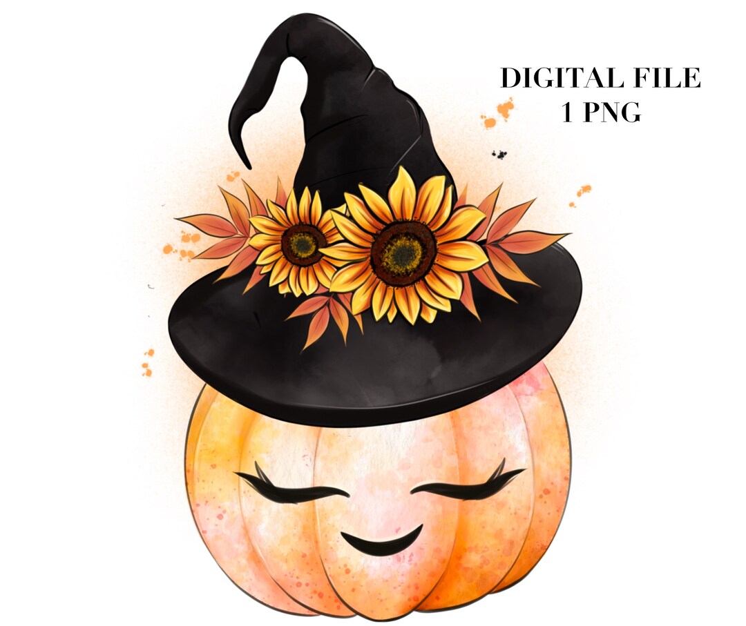 Halloween PNG Cute Pink Fall Design Autumn PNG Fall - Etsy
