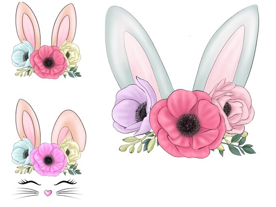Easter Bunny Ears Vector