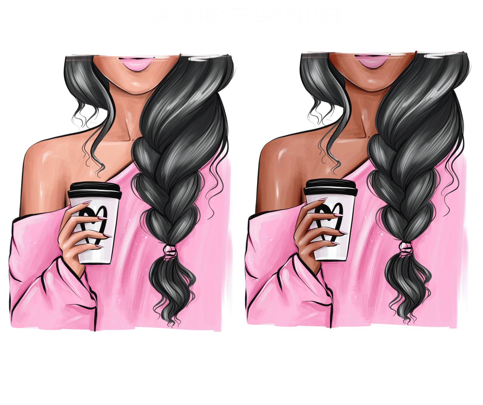 Lovely Coffee Clipart Morning Coffee Clipart Сoffee Clipart - Etsy