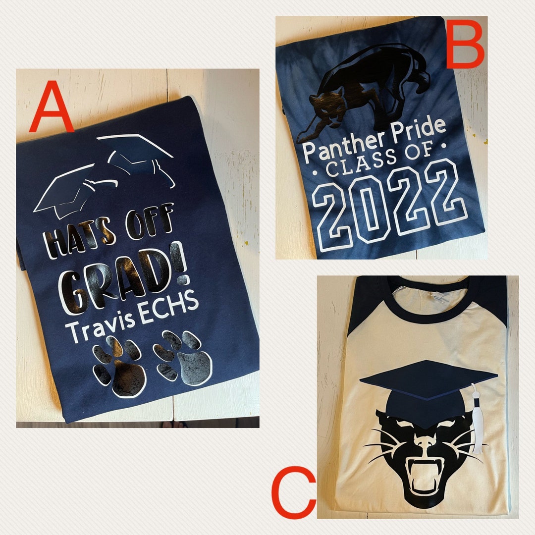 Panther Graduation T-shirts - Etsy