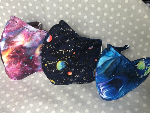 Cloth Mask Space Galaxy | Etsy