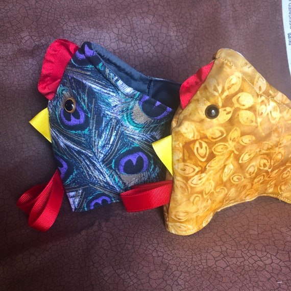 Cloth Face Mask Chicken Face | Etsy