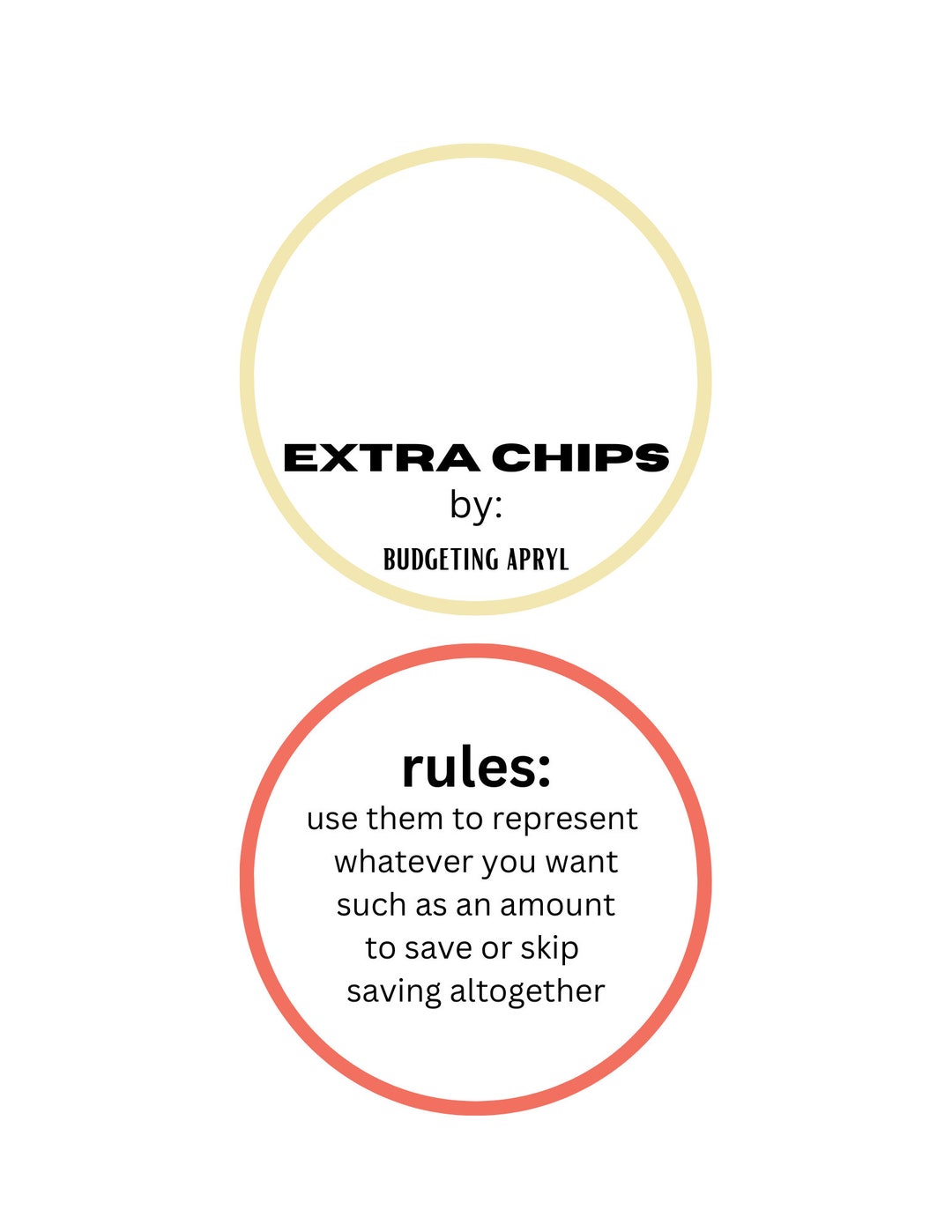 Extra Chips for the Chip System - Etsy