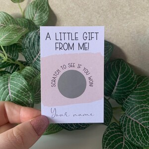 Scratch Cards Fully Custom & Can Be Personalised With Logo - Etsy