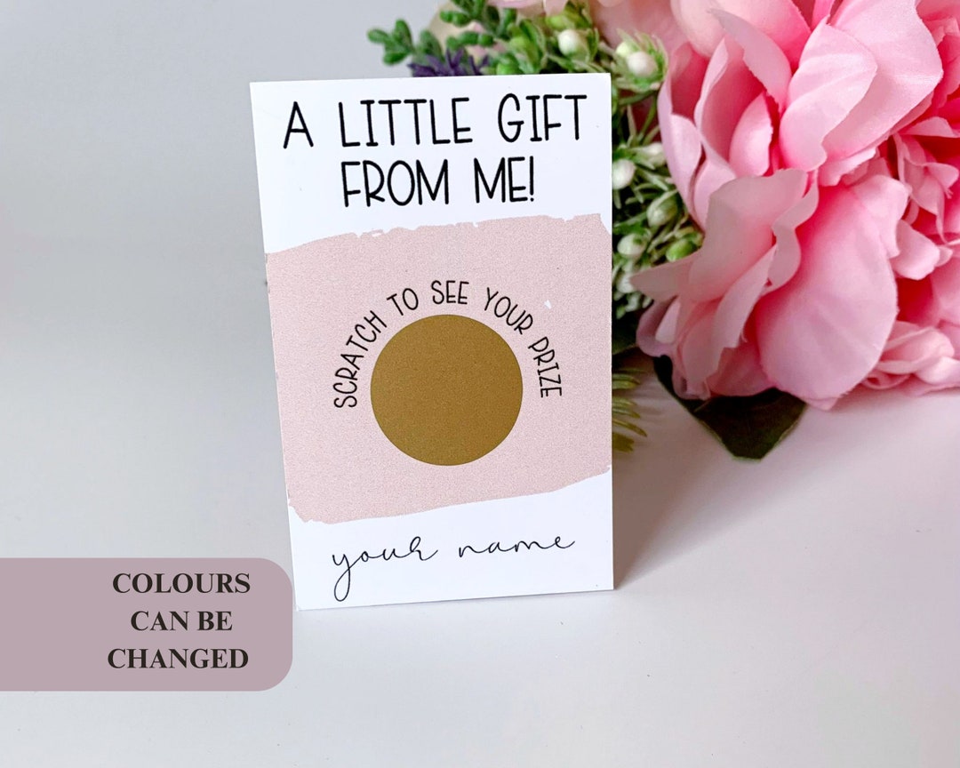 Scratch Cards Fully Custom & Can Be Personalised With Logo - Etsy