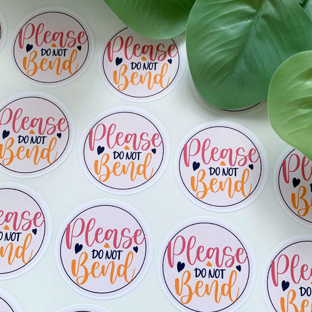 Fragile Circular Labels for Small Business Packaging & Box Sealing ...