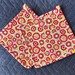 Set of Chenille Pot Holders, 2 Chenille Hot Pads, Red & Lime Green, W ...