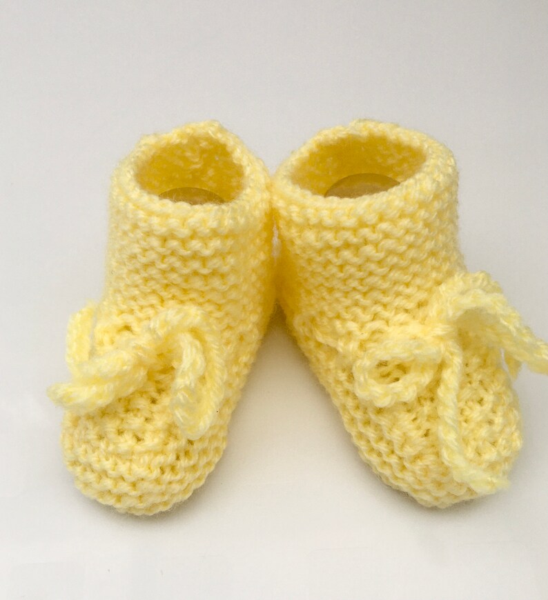 Hand Knitted Baby Socks-bespoke Gift for Baby-newborn Baby Booties ...