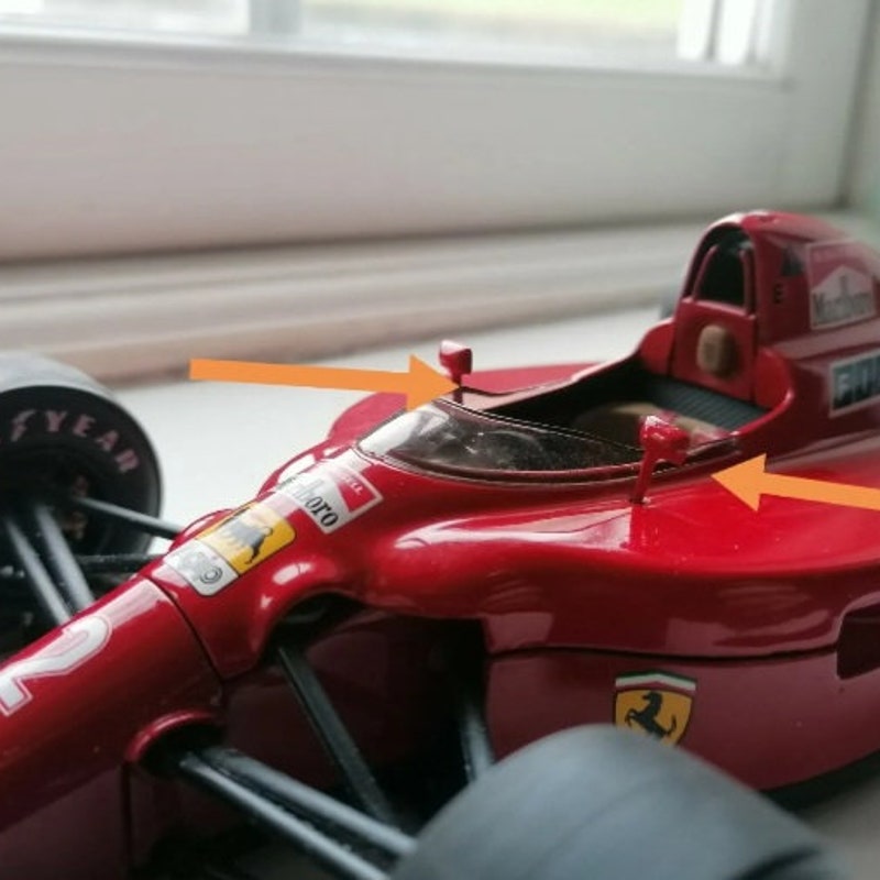 Ferrari Model Car 1/18 - Etsy UK