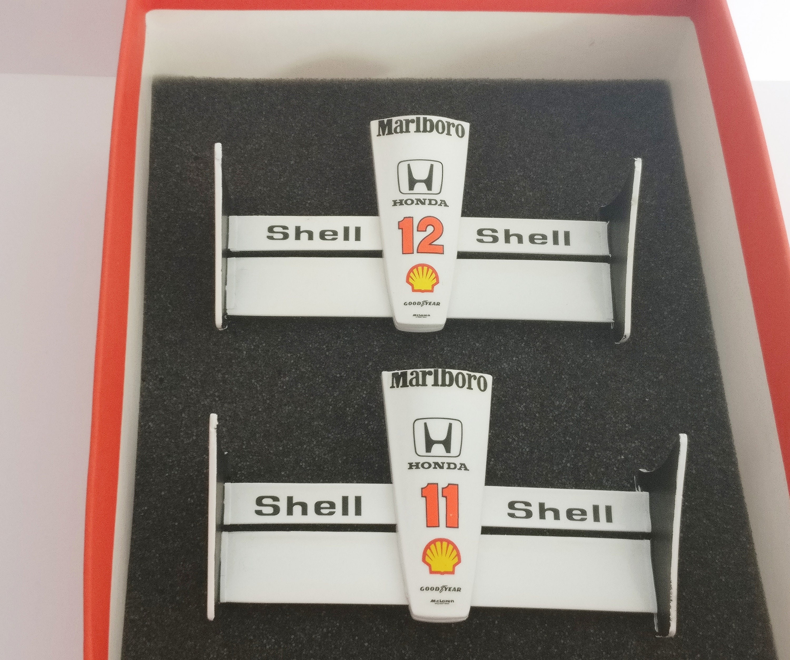 Ayrton Senna & Alain Prost 1988 MP4/4 Mclaren Nose-cone F1 Diorama - Etsy