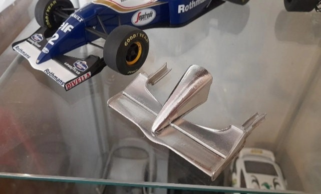Ayrton Senna Williams Fw14 1994 Nose Cose Front Wing Polished Metal 1: ...