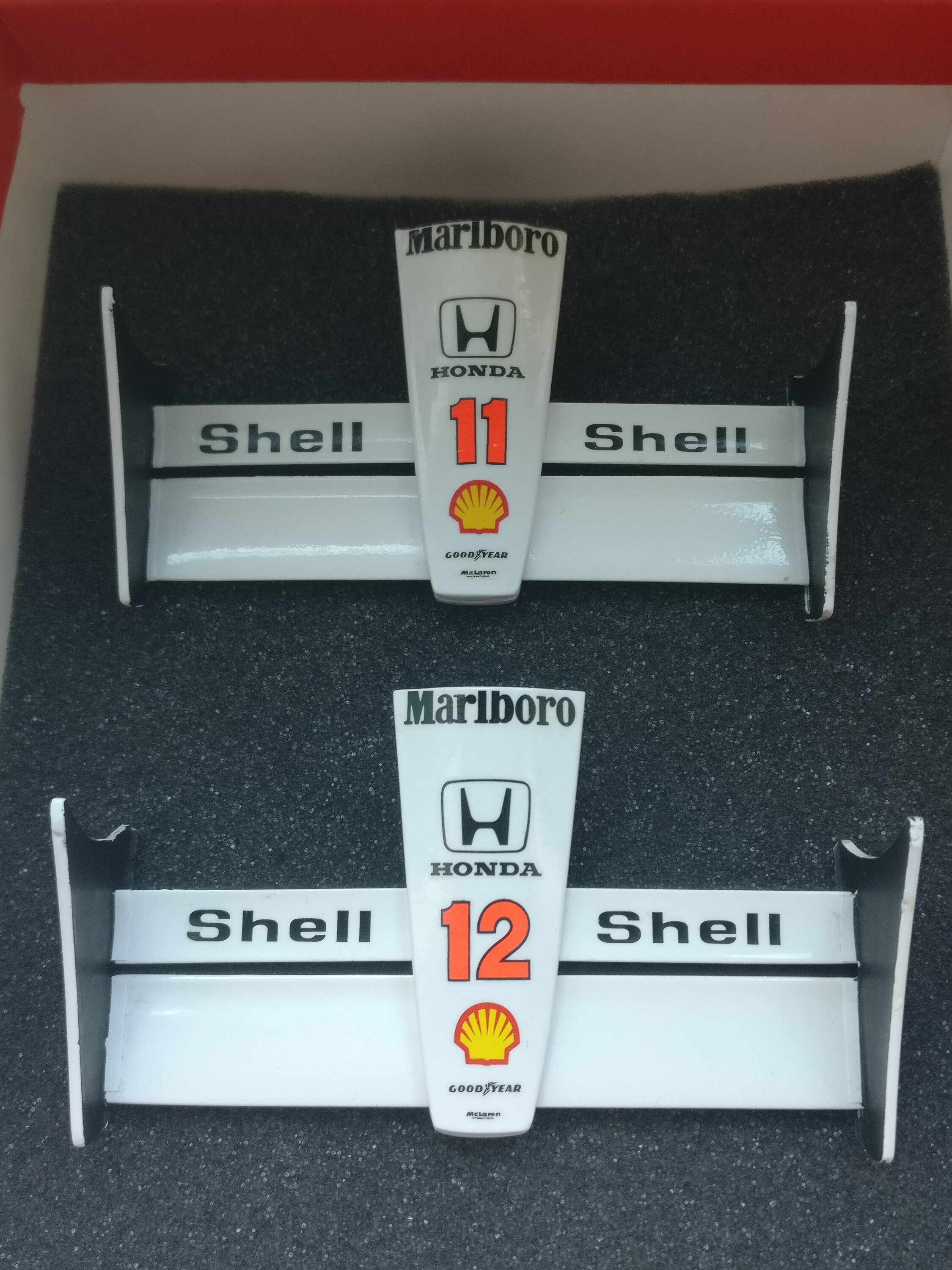 Ayrton Senna & Alain Prost 1988 MP4/4 Mclaren Nose-cone F1 Diorama - Etsy