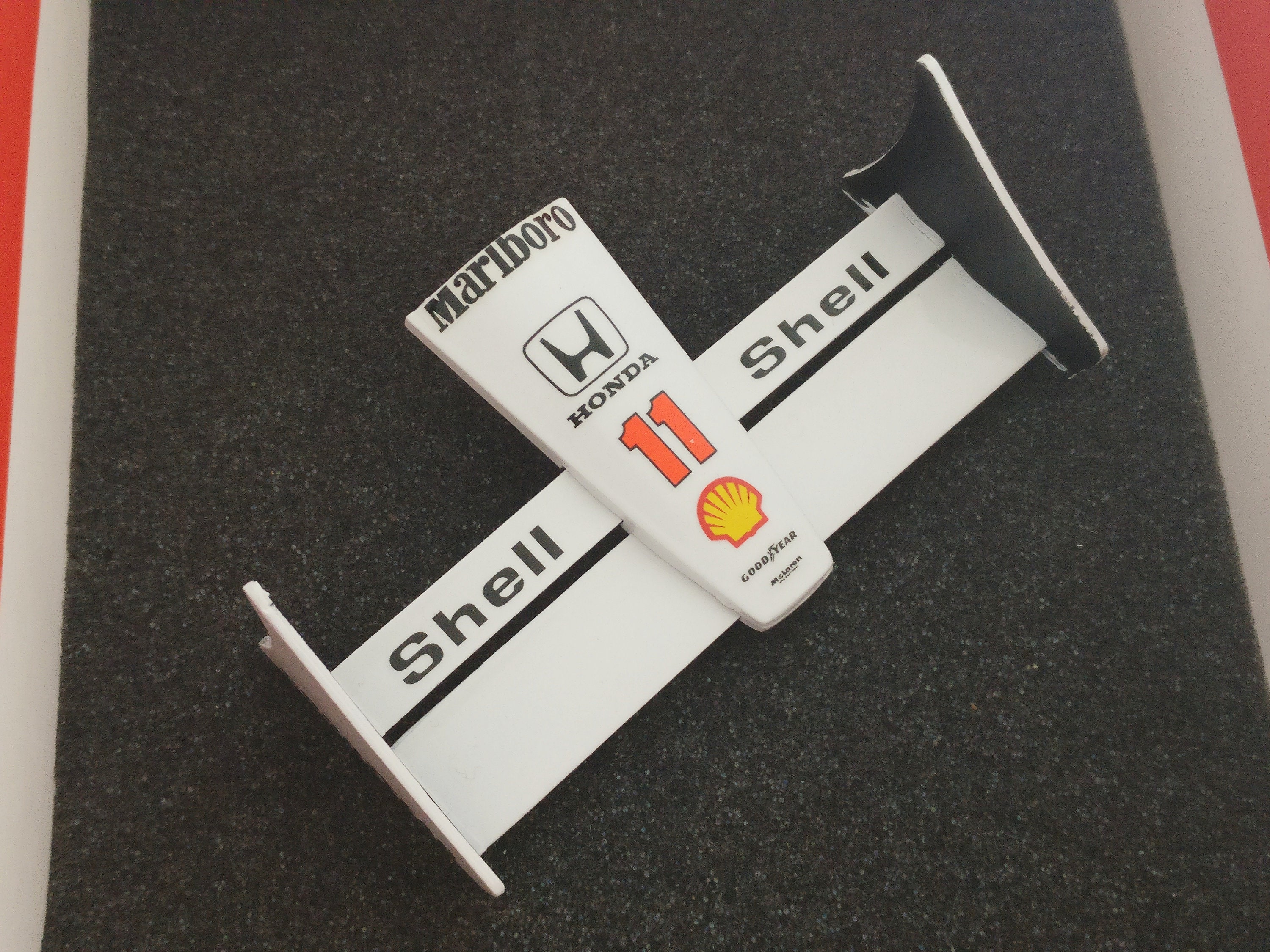 Ayrton Senna & Alain Prost 1988 MP4/4 Mclaren Nose-cone F1 Diorama - Etsy