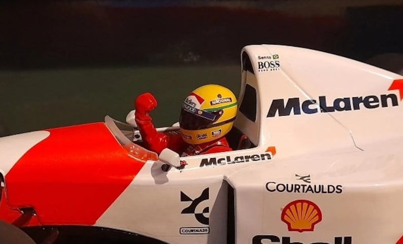 1:18 Scale F1 Driver Figure Mclaren Red, White Metal Die Cars Models ...