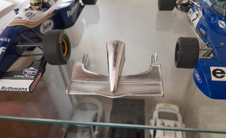 Ayrton Senna Williams Fw14 1994 Nose Cose Front Wing Polished Metal 1: ...