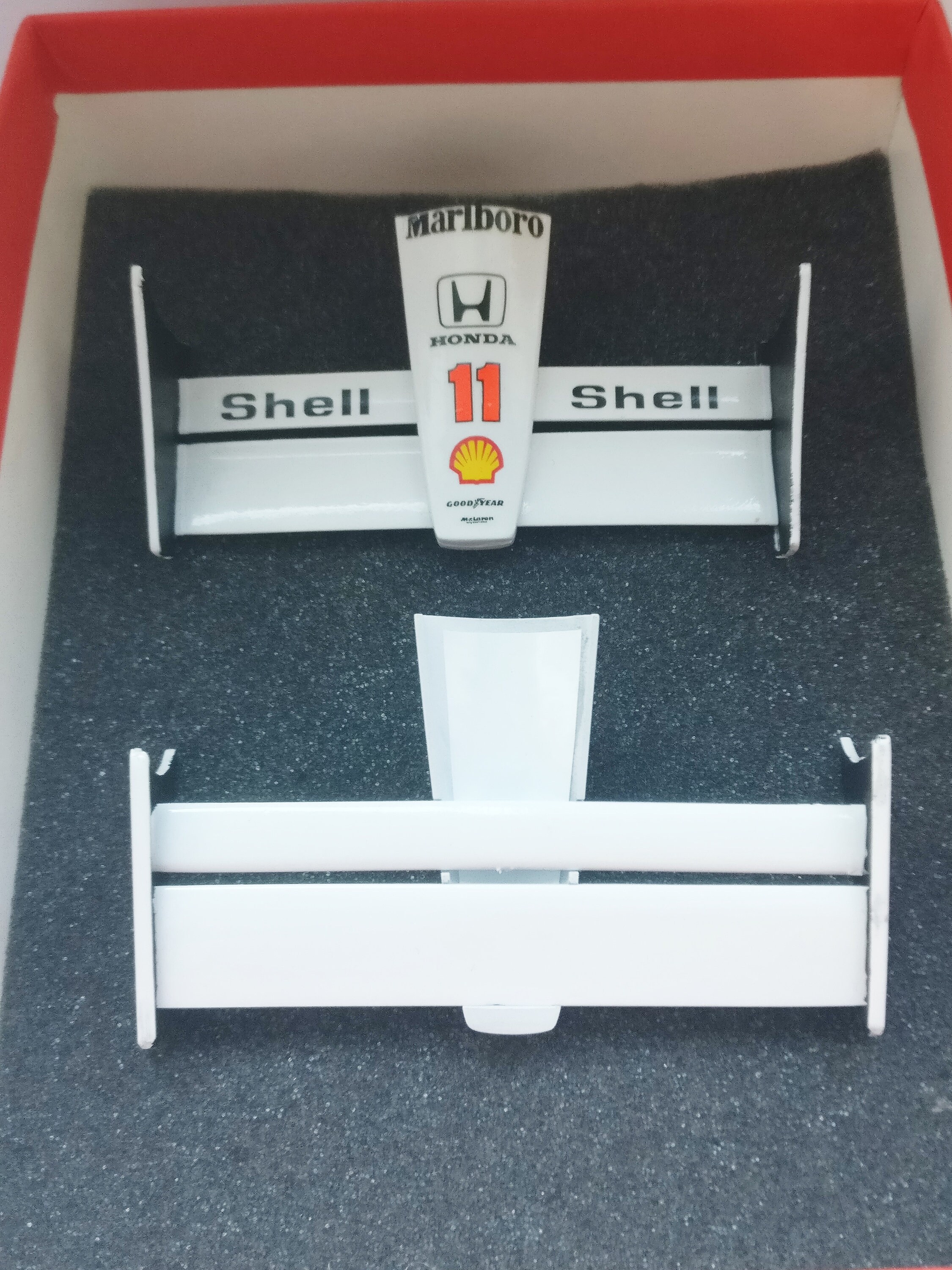 Ayrton Senna & Alain Prost 1988 MP4/4 Mclaren Nose-cone F1 Diorama - Etsy