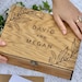 Custom Personalized Wooden Keepsake Box Gift for Him, Her, Boyfriend ...