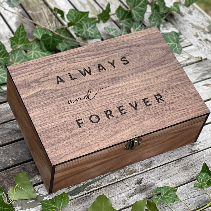 Rustic Keepsake Box - Etsy