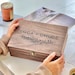 Personalized Memory Wooden Keepsake Stash Lock Box Wedding Gift for Him ...