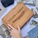 Custom Personalized Wooden Keepsake Box Gift for Him, Her, Boyfriend ...
