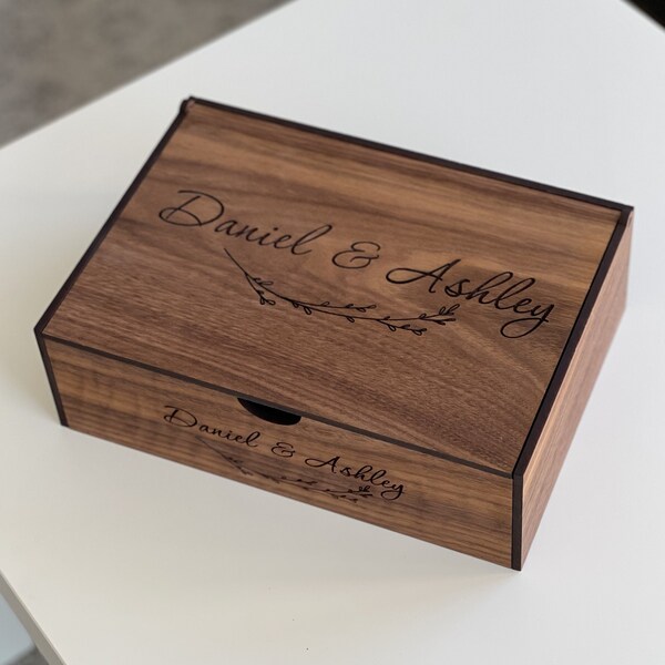 Rustic Keepsake Box - Etsy